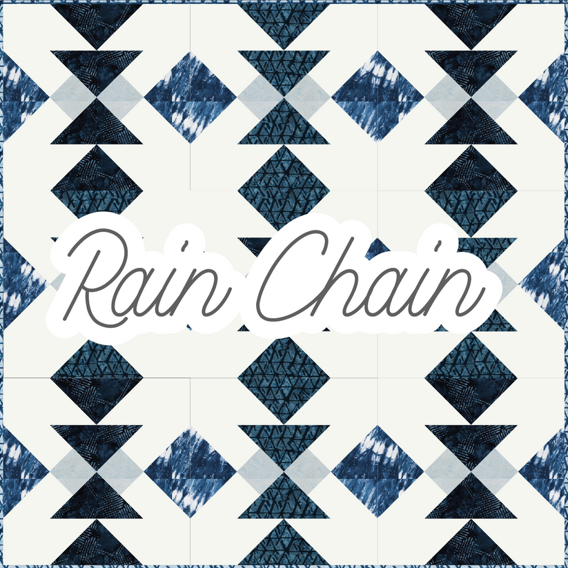 AVAILABLE NOW! Rain Chain Quilt Pattern DIGITAL – Quilt Verve